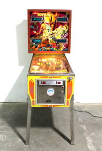 1975 Gottlieb's Fast Draw Pinball Machine