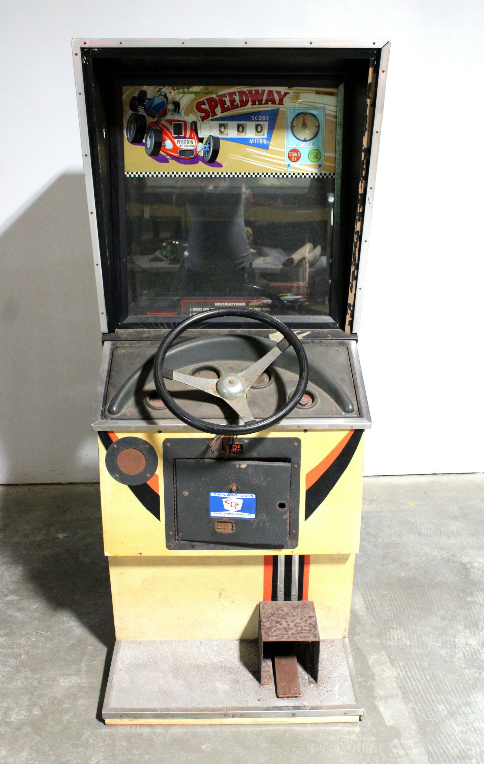 Chicago Coin Speedway Arcade Game (#0444) on Jul 07, 2022 | Jaybird ...