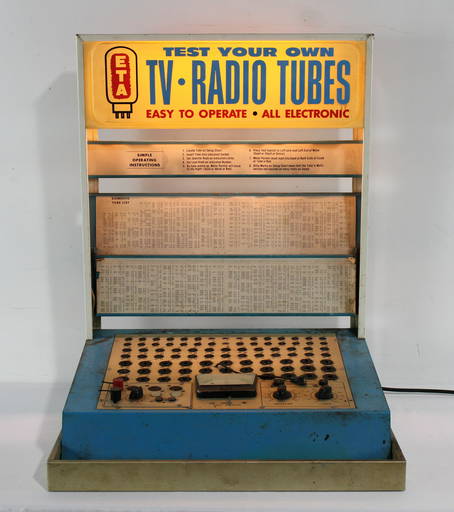 ETA Telvision and Radio Tube Tester (#0129) on Jul 07, 2022 | Jaybird ...