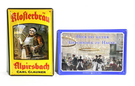 Old German Beer Sign