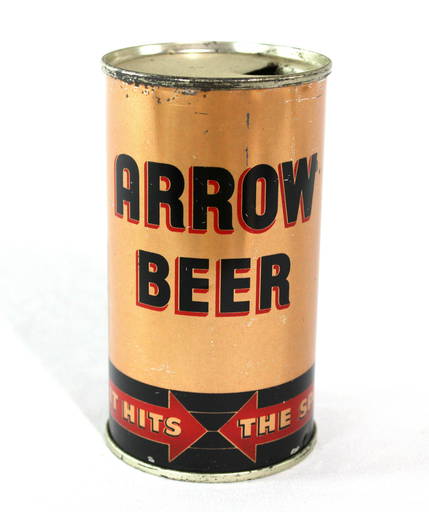 Arrow Beer Flat Top Can