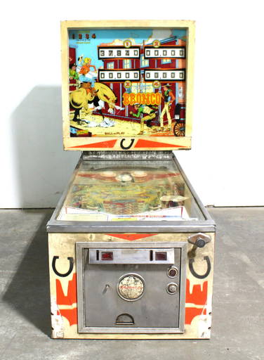 Gottlieb Bronco Pinball Machine