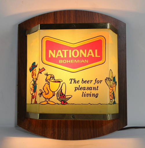 National Bohemian, Natty Boh Light Up Sign (#0140) on Aug 11, 2022 ...