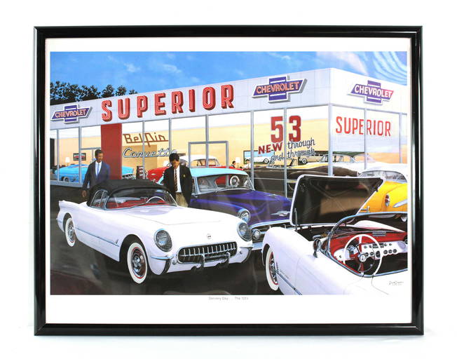 Delivery Days Signed Print By Dave Synder