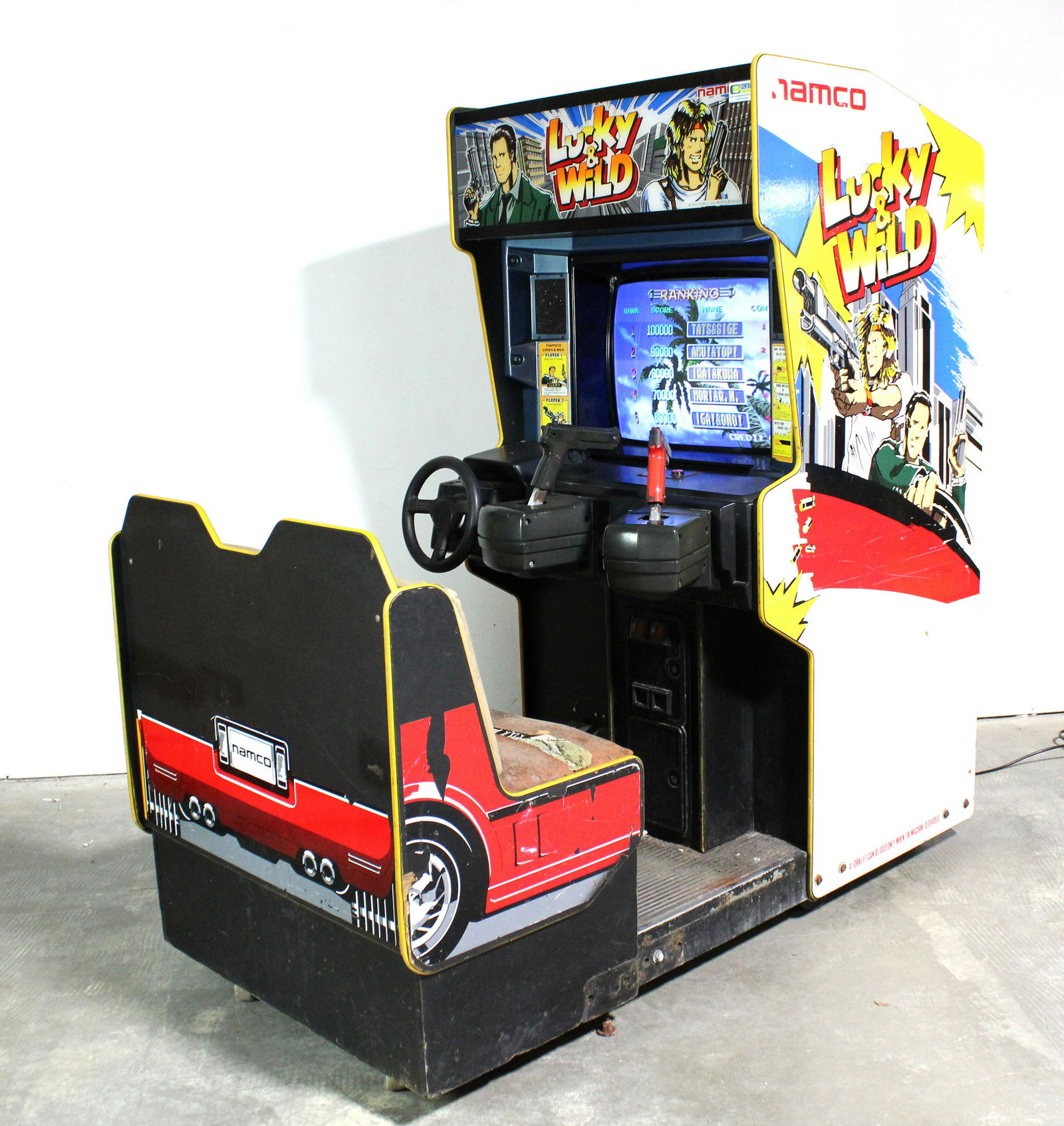 Namco Lucky & Wild Sit Down Arcade