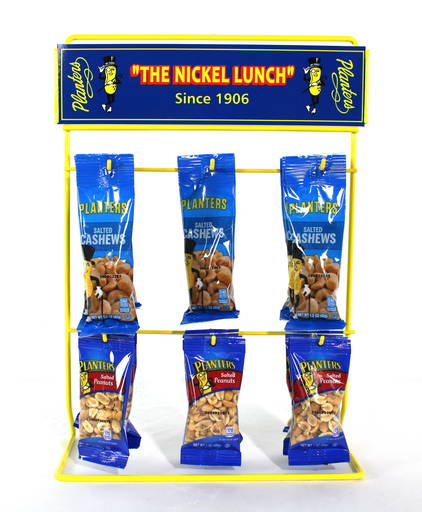 Restored Planters Peanuts Display Rack