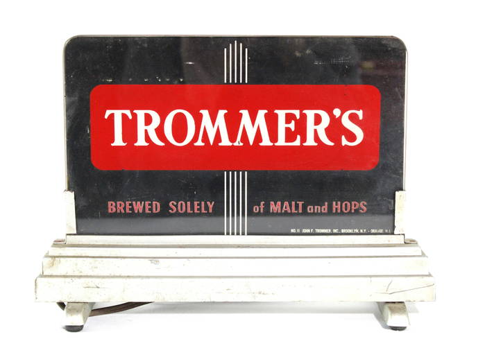 Trommer's Glass Deco Beer Light Up Sign - Dec 01, 2022 | Jaybird ...