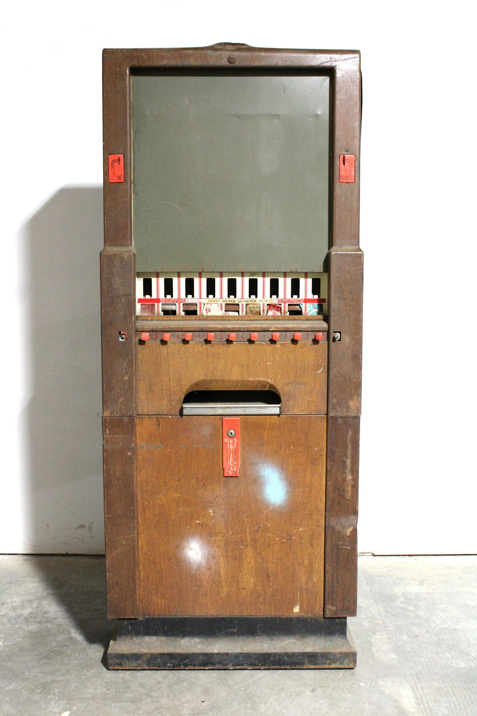 Art Deco National Cigarettes Vending Machine