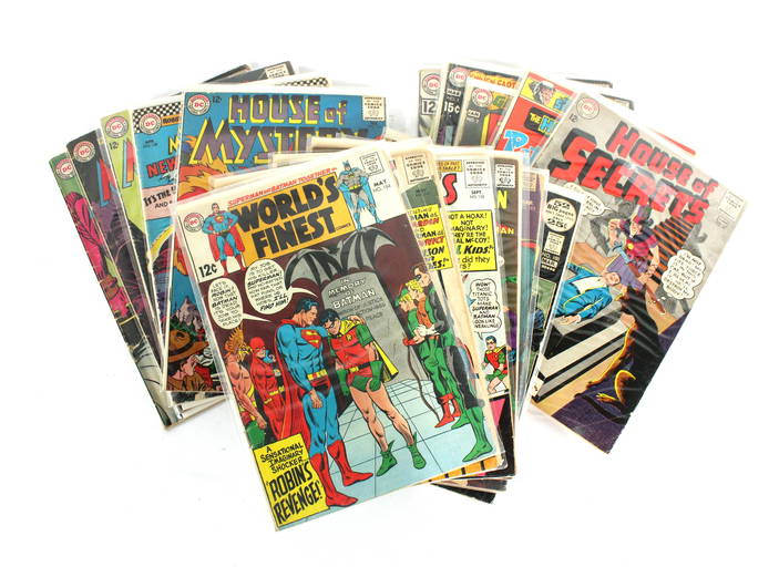 Dc Comics World's Finest, House Of Mystery/secrets Comic Books