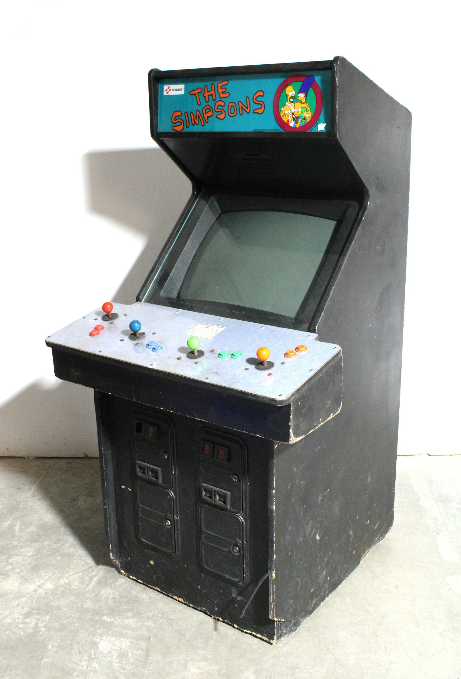 Konami The Simpsons Arcade Game