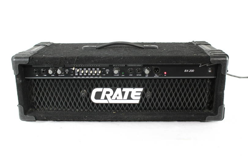 Crate BX-200 Bass Head Amplifier 200 Watt (#0297) on Dec 01, 2022 ...