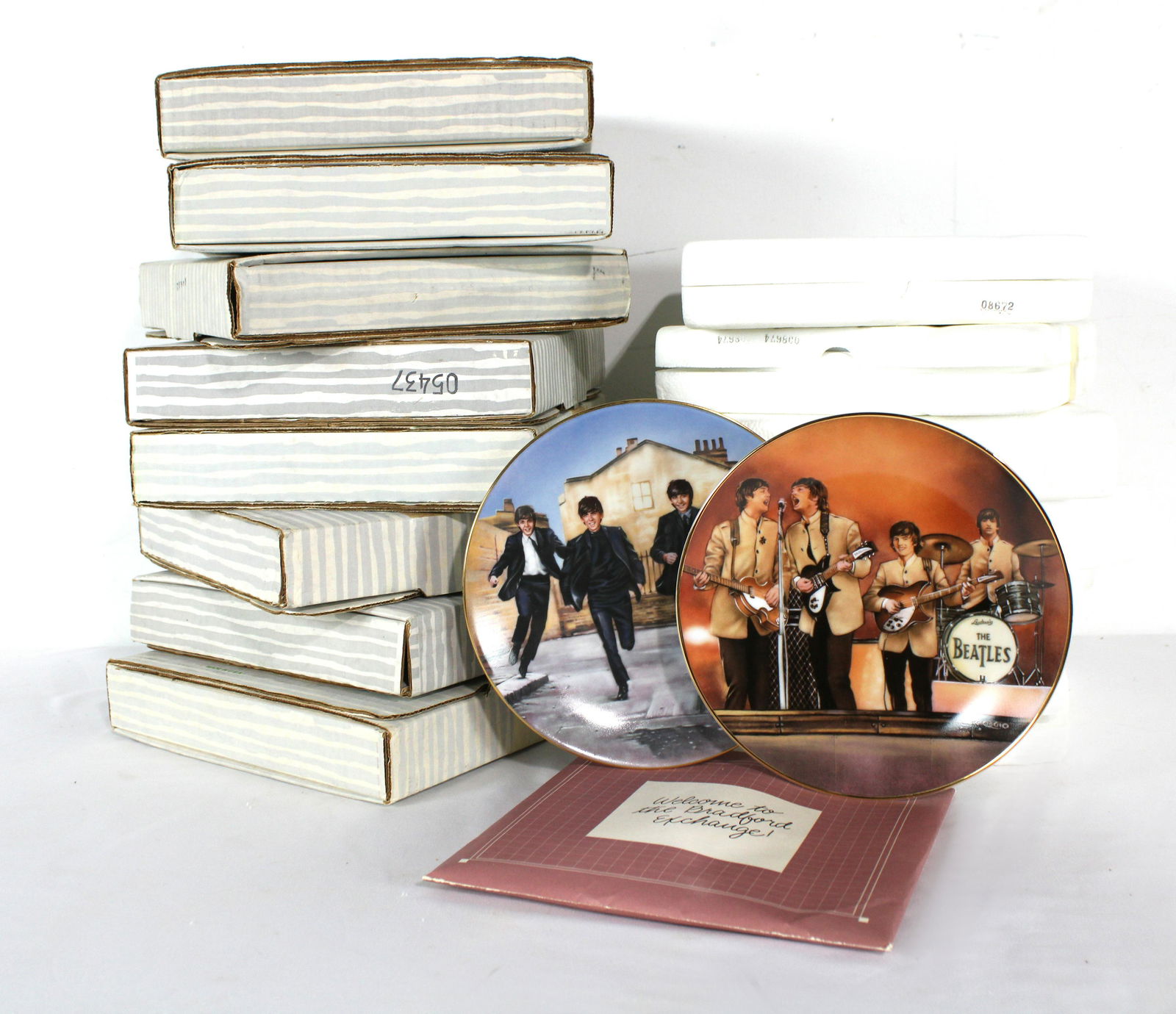 The Beatles Commemorative Plates, Bradford Exchange