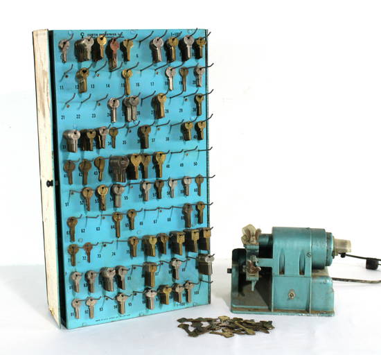 Curtis Key Station from Hardware Store with Key Grinder (#0086) on Jan ...