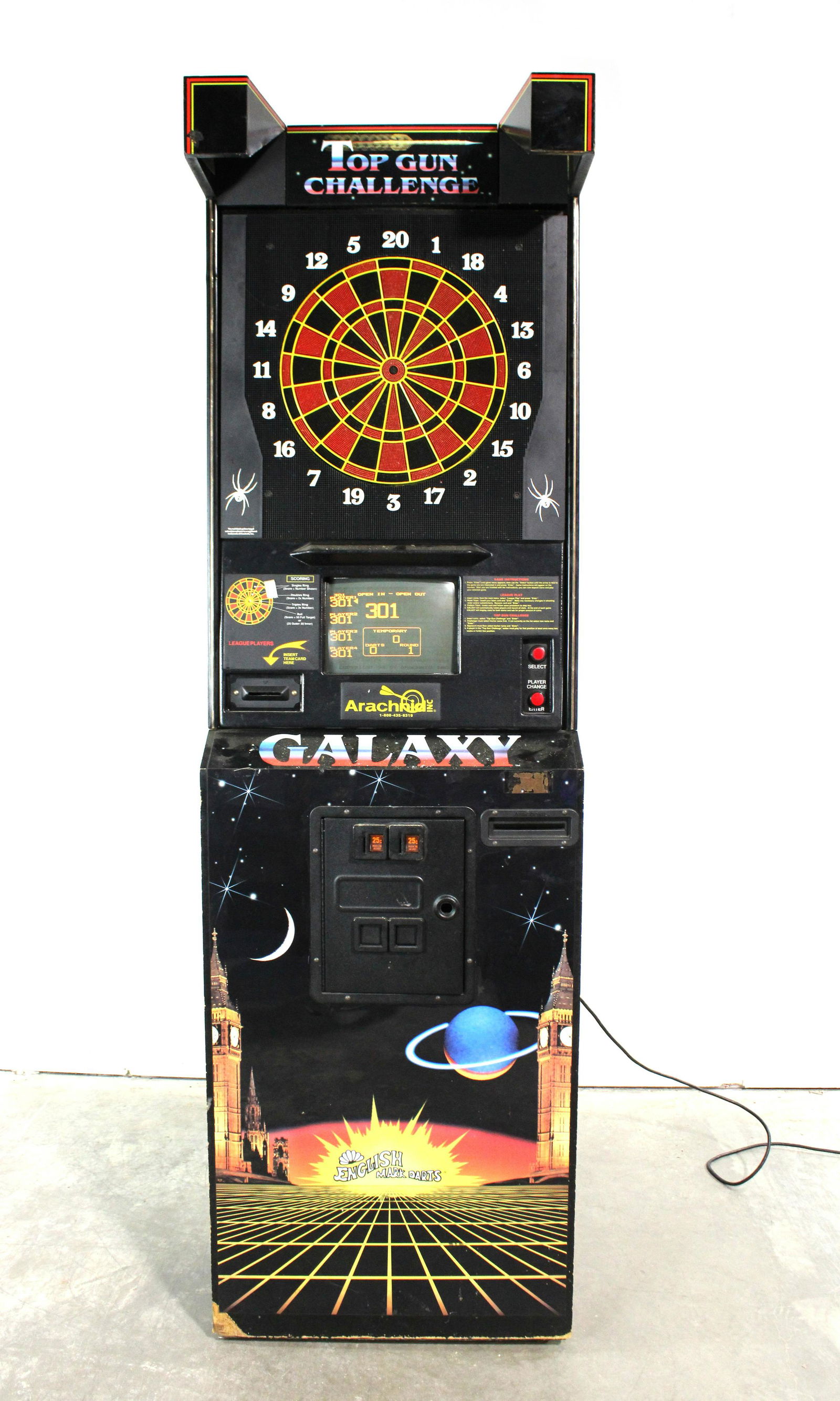 Top Gun Galaxy Electronic Dart Arcade Game (#0112) on Jan 05, 2023 ...