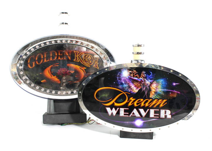 Slot Machine Toppers, Golden Koi and Dream Weaver (#0368) on Jan 05 ...