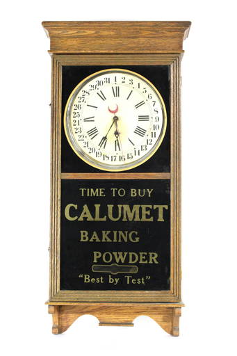 Calumet Baking Powder Country Store Clock (#0020) on Jan 05, 2023 ...