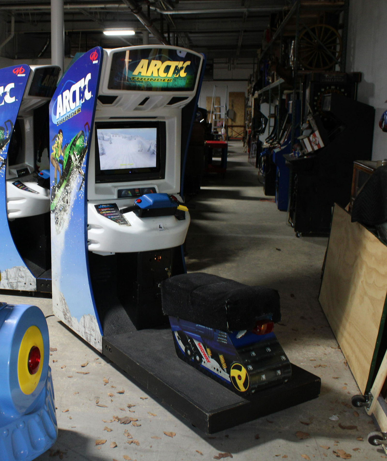 Midway Arctic Thunder Sit Down Racing Arcade (#0125) on Jan 05, 2023 | Jaybird Auctions in MD