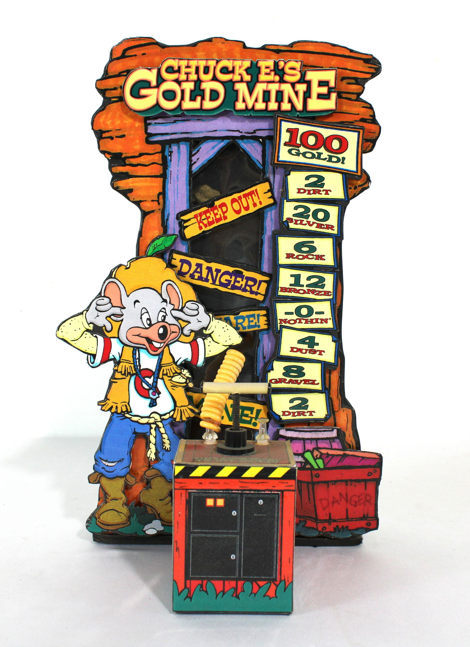 Chuck E's Gold Mine Arcade Prototype Model (#0291) on Jan 05, 2023 ...