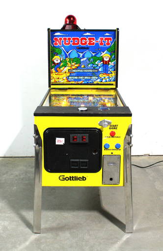 Gottlieb Nudge It Redemption Pinball Machine W/ System 3 Boards