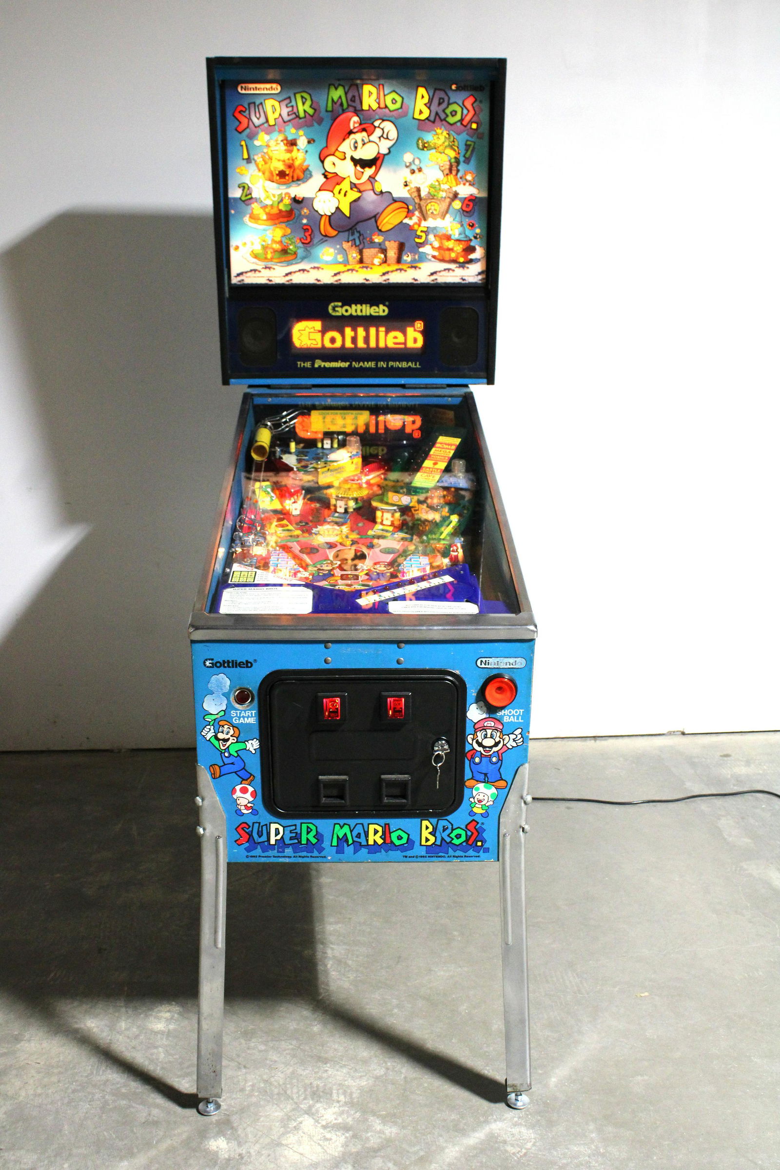 Gottlieb Super Mario Bros Pinball Machine