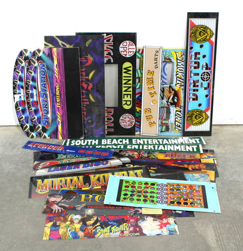 Arcade Headers And Signs Incl. Virtua Cop