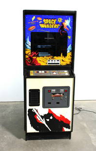 Vintage Midway Deluxe "space Invaders" Working Arcade Game.
