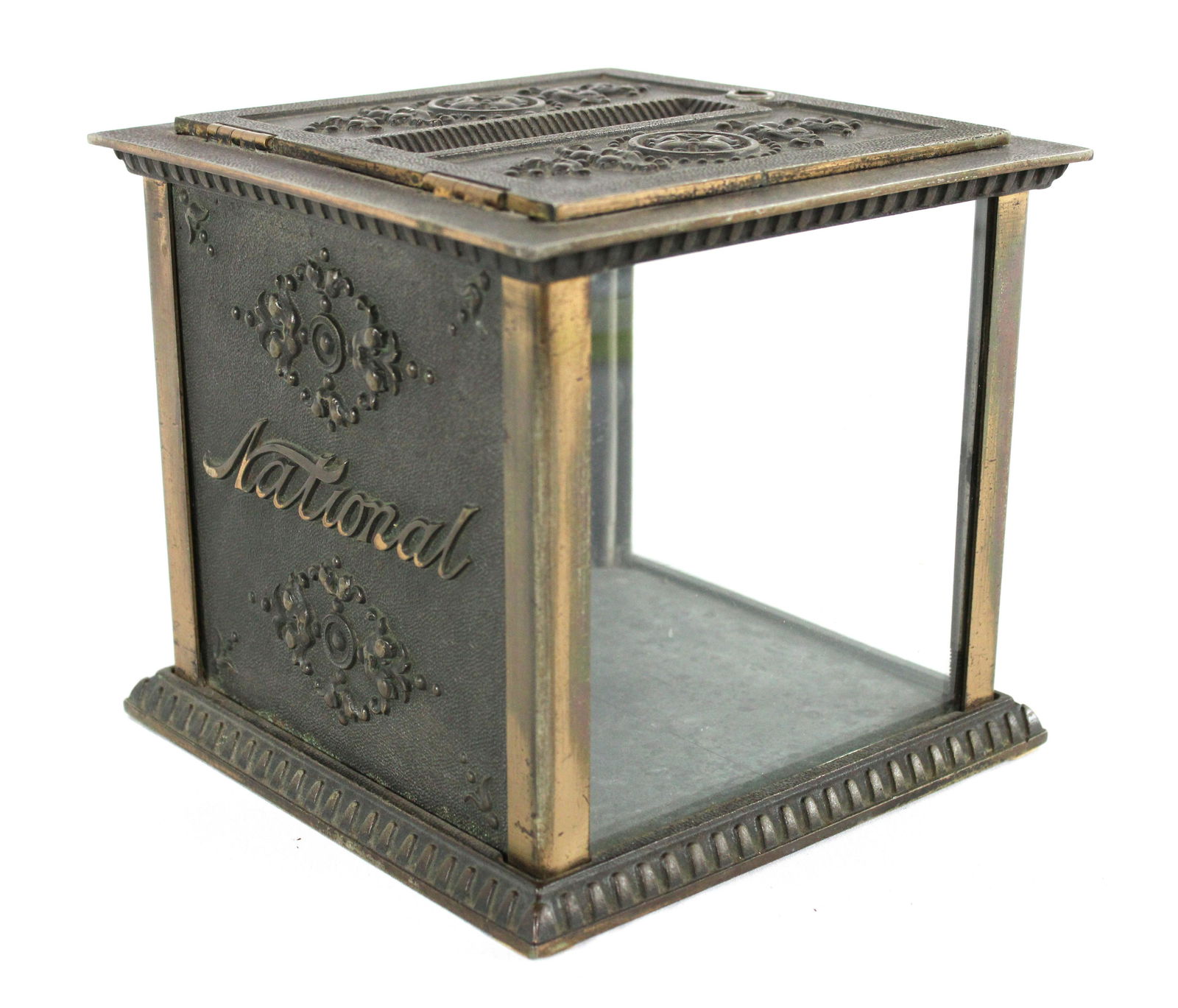 National Cash Register Tip / Receipt Box
