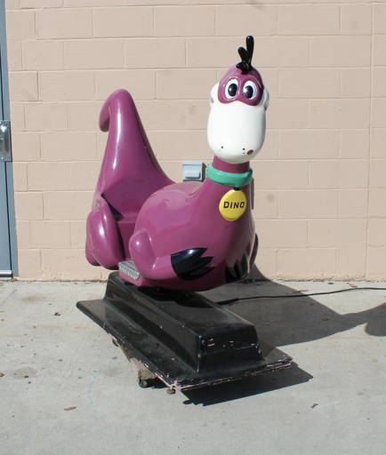 Flintstones Dino Dinosaur Coin Op Kiddie Ride
