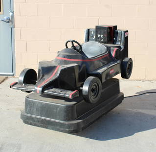 Coin Op Race Car Kiddie Ride