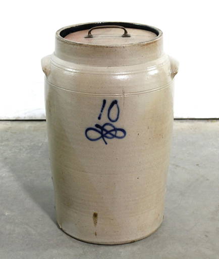 Large 10 Gallon Stoneware Crock