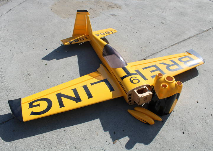 Skyline Mxs R 30cc Breitling B Model Airplane