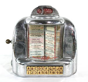 Restored 1955 Seeburg V200 Coin Operated Jukebox
