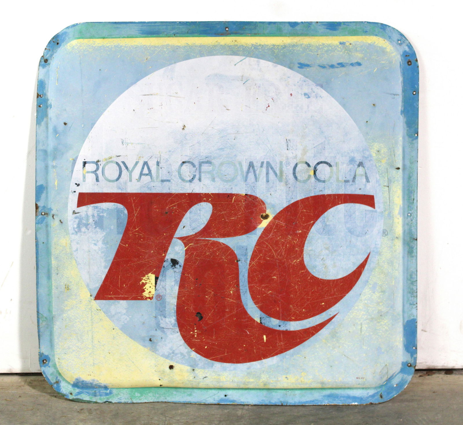 3ft Rc Cola Advertising Sign Auction