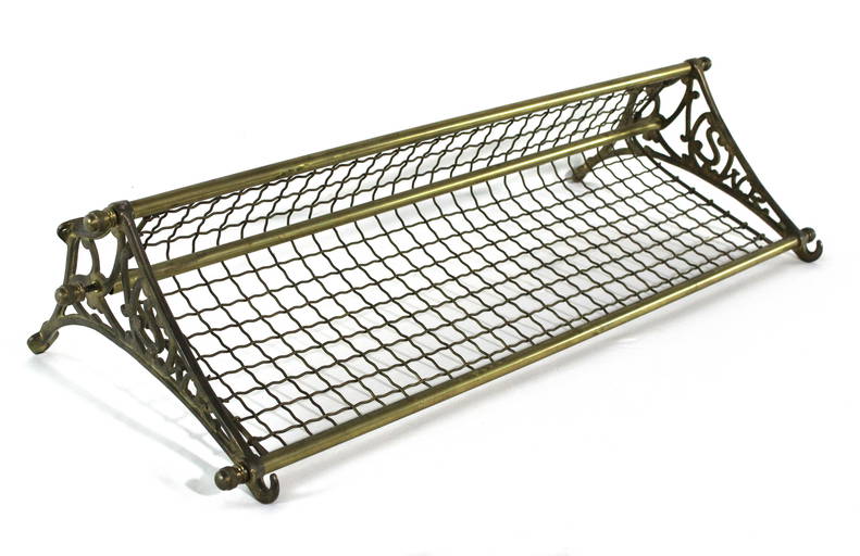 Railroad / Train Brass Luggage Rack
