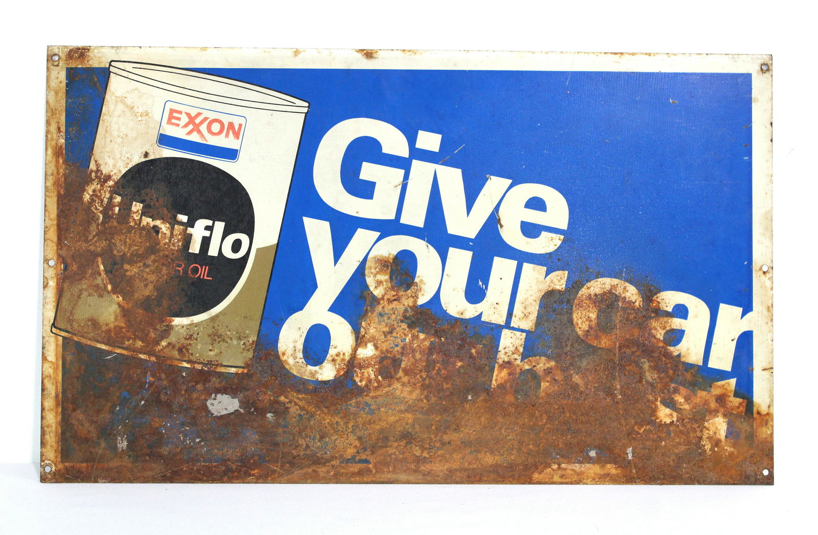 Exxon Motor Oil Metal Sign