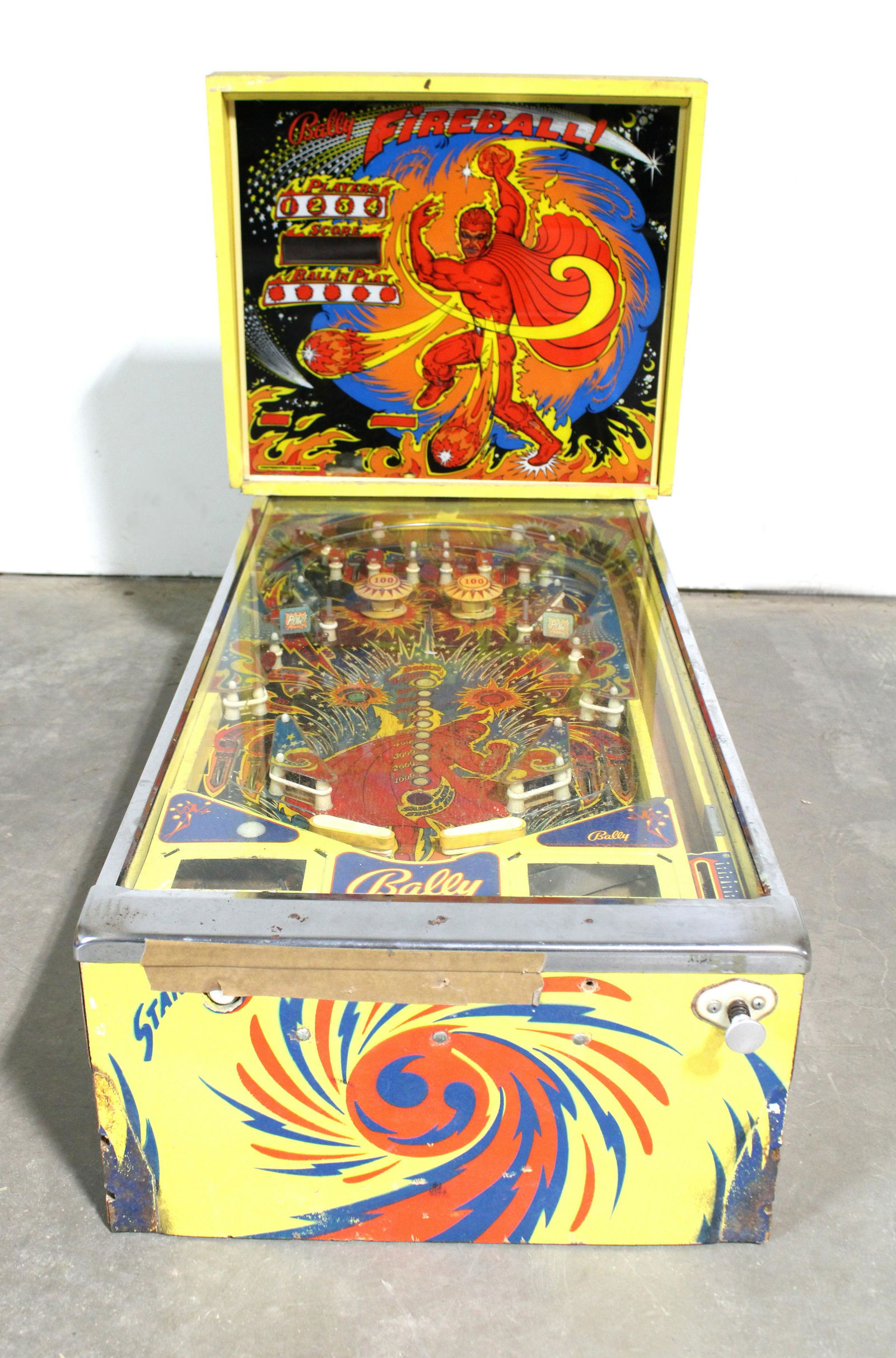Bally Fireball Pinball Machine, Project