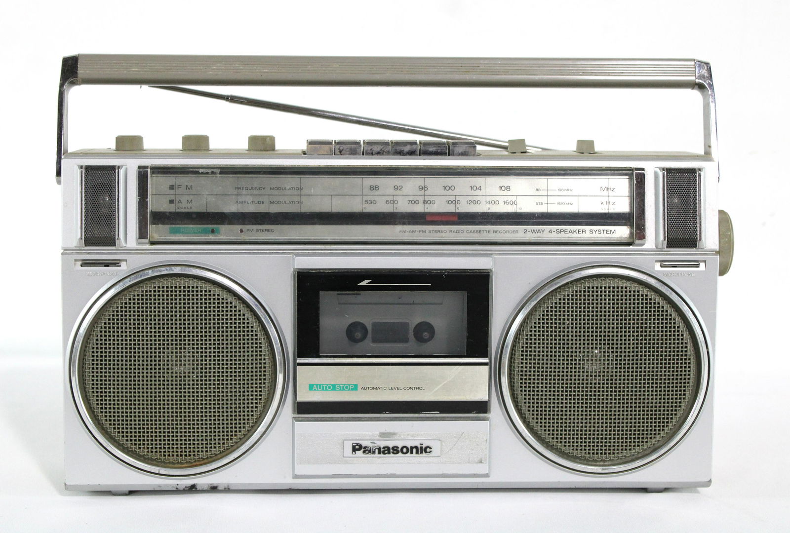 Panasonic Boom Box, Tape Player And Radio