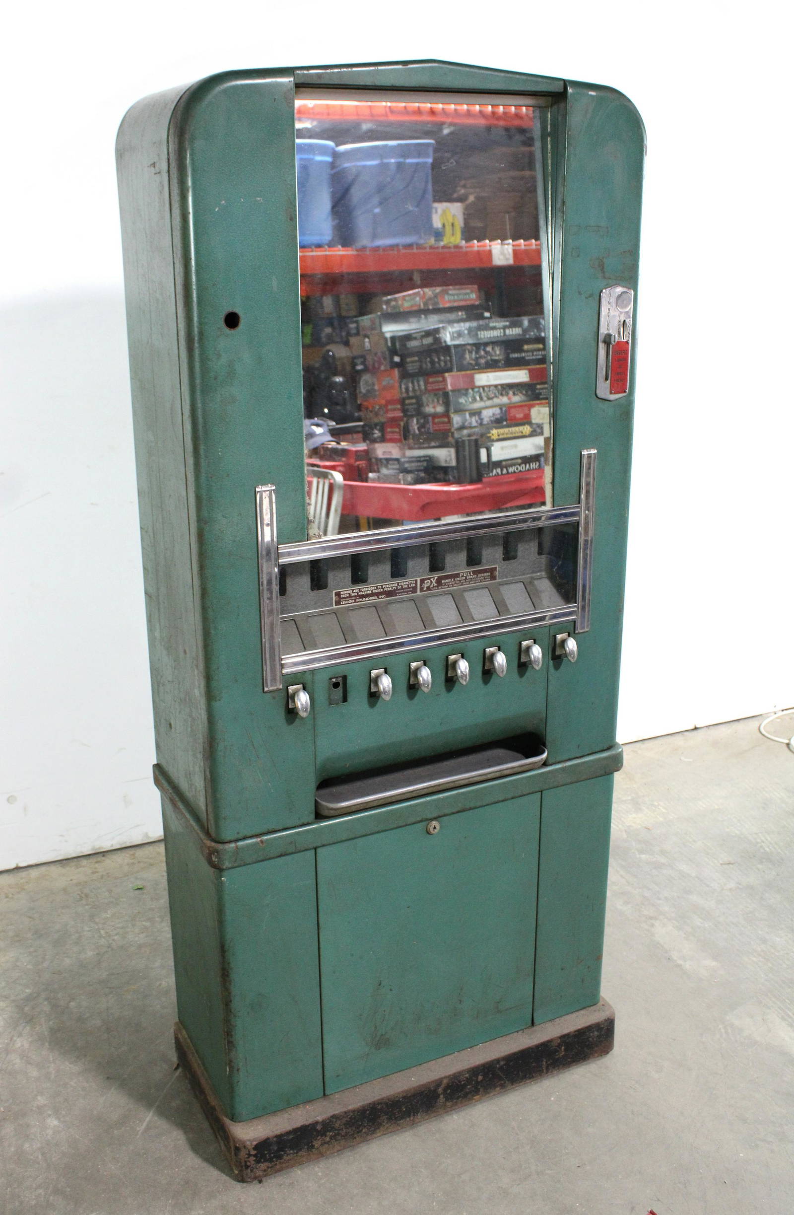 Lehigh Cigarette Vending Machine Auction