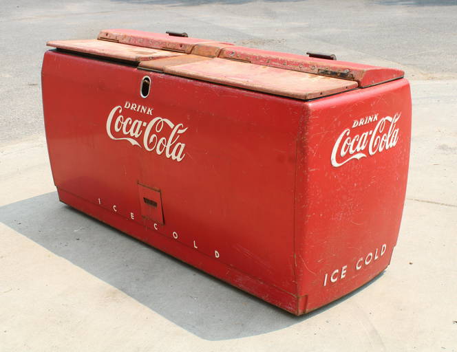 6ft Westinghouse Dual Coca Cola Cooler