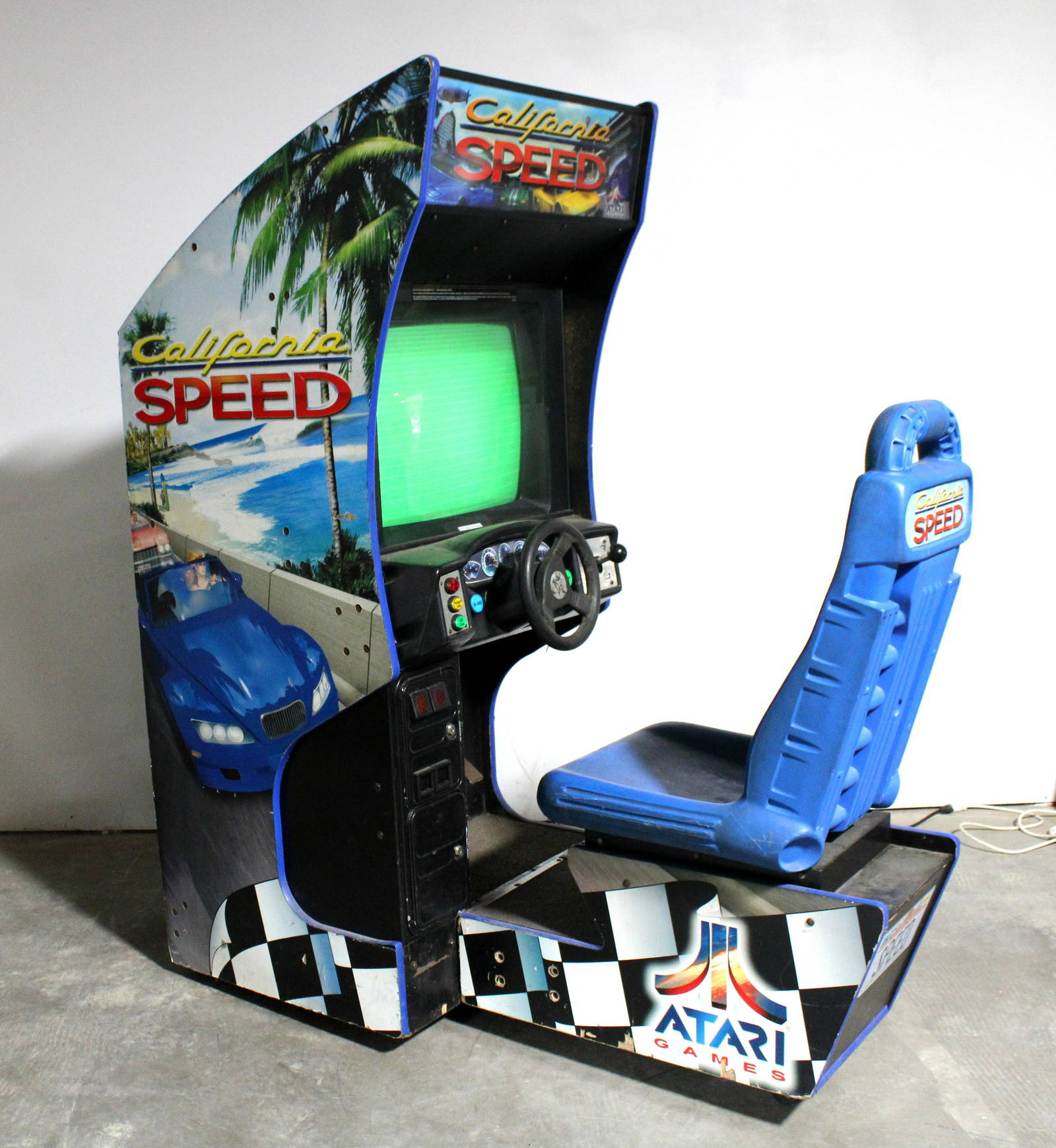 California Speed Sit Down Racing Arcade Auction
