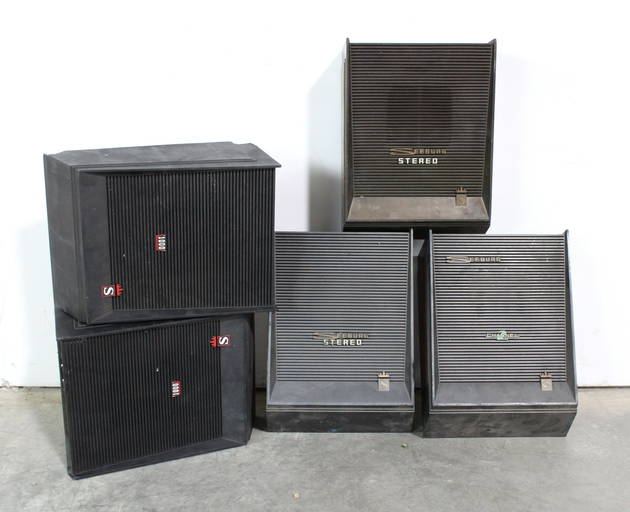 Seeburg Channel 1 / 2 Jukebox Speakers