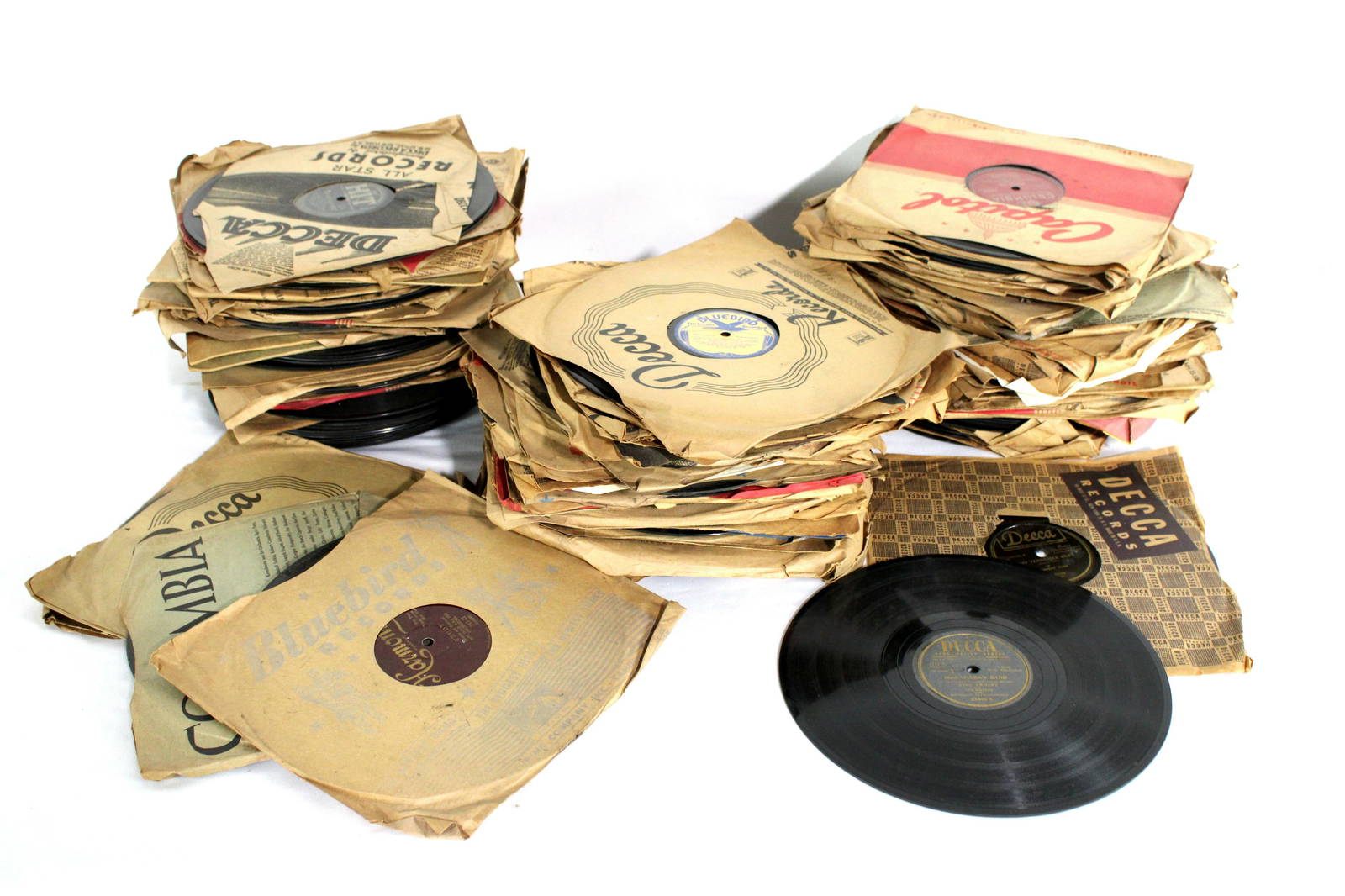 Large Lot Of 78rpm Records For Jukebox / Phonograph, Lot 1 Auction