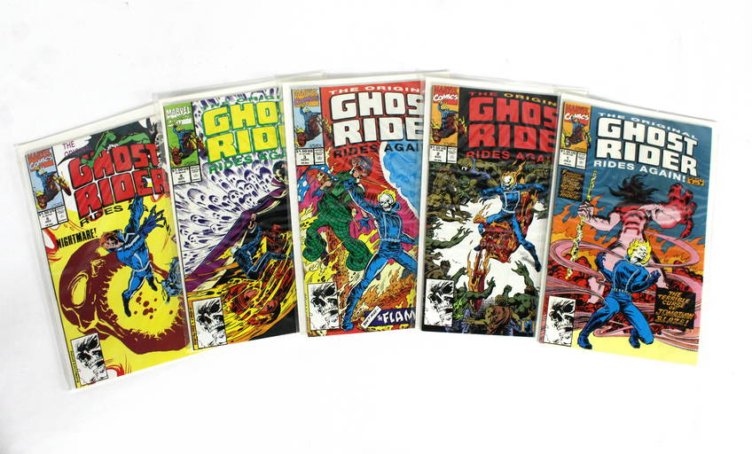 Marvel Comics The Original Ghost Rider Comic Books