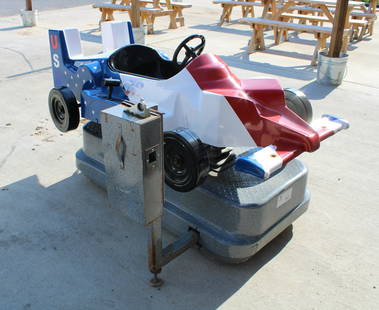 Coin Op Race Car Kiddie Ride