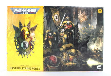 Warhammer Imperial Fists Bastion Strike Force Miniatures Nib