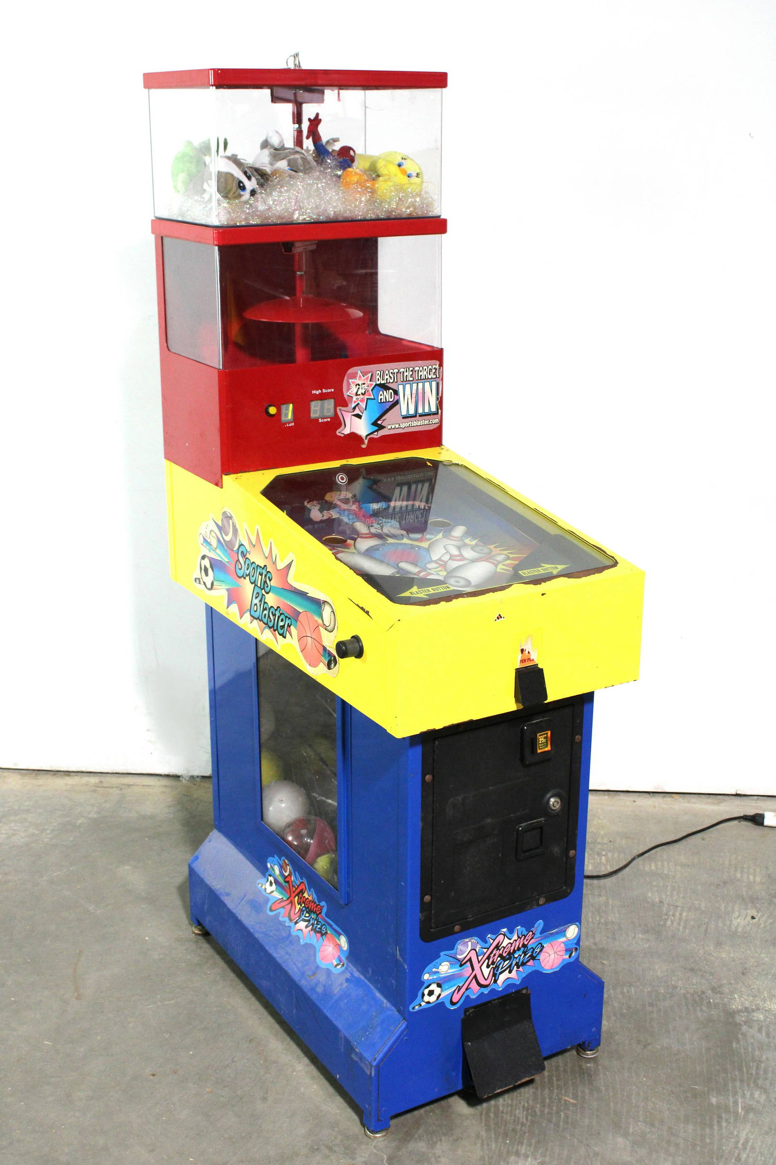 Sports Blaster Prize Redemption Game Auction