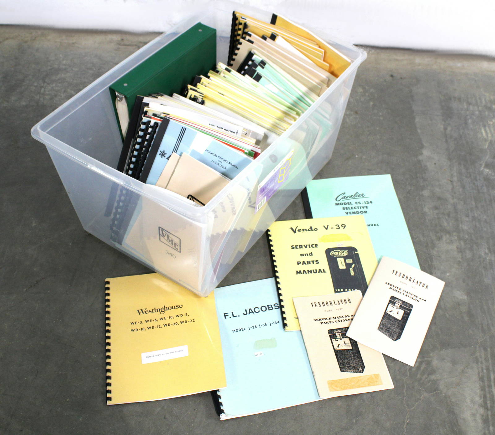 Soda Vending Machine Manuals Incl. Vendo, Mills, Jacobs, Westinghouse ...