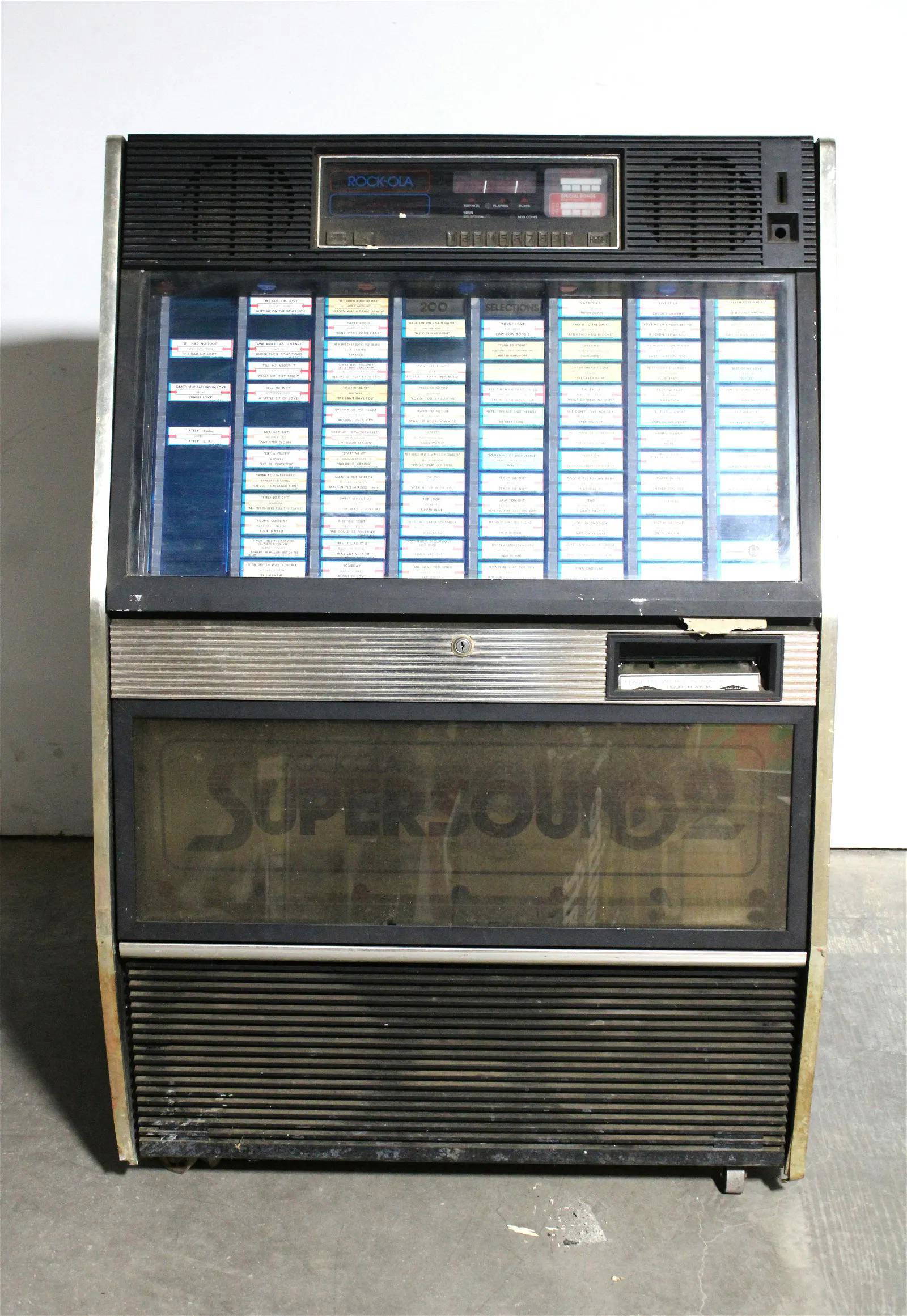 Rockola Model 490 Jukebox Auction