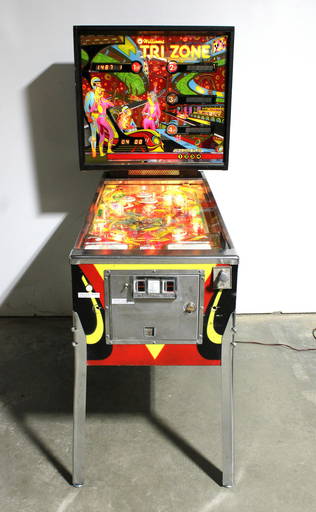 Williams Tri Zone Pinball Machine