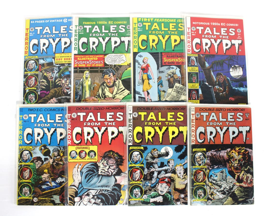 Ec Comics Tales From The Crypt Comic Books Auction